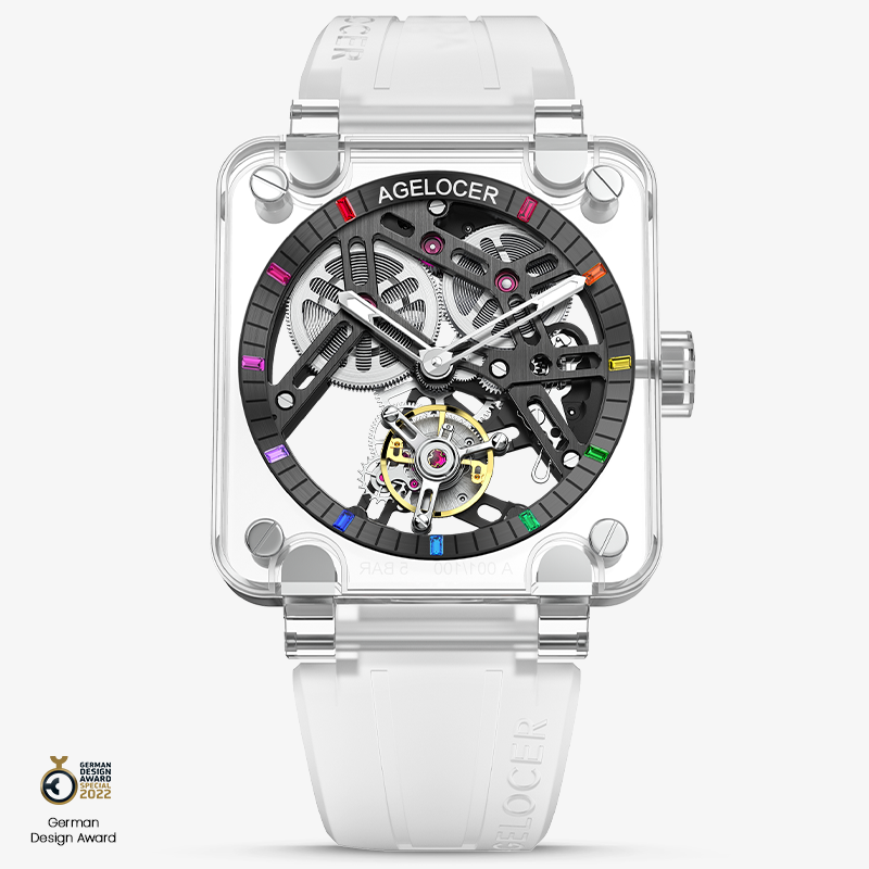 AGELOCER Original Tourbillon Series Sapphire Limited Edition Luminous